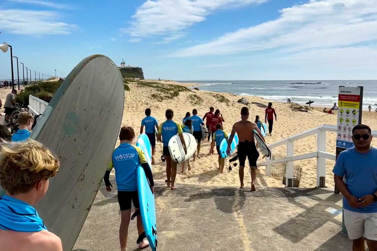 School Holiday Lessons | Newcastle Surf School